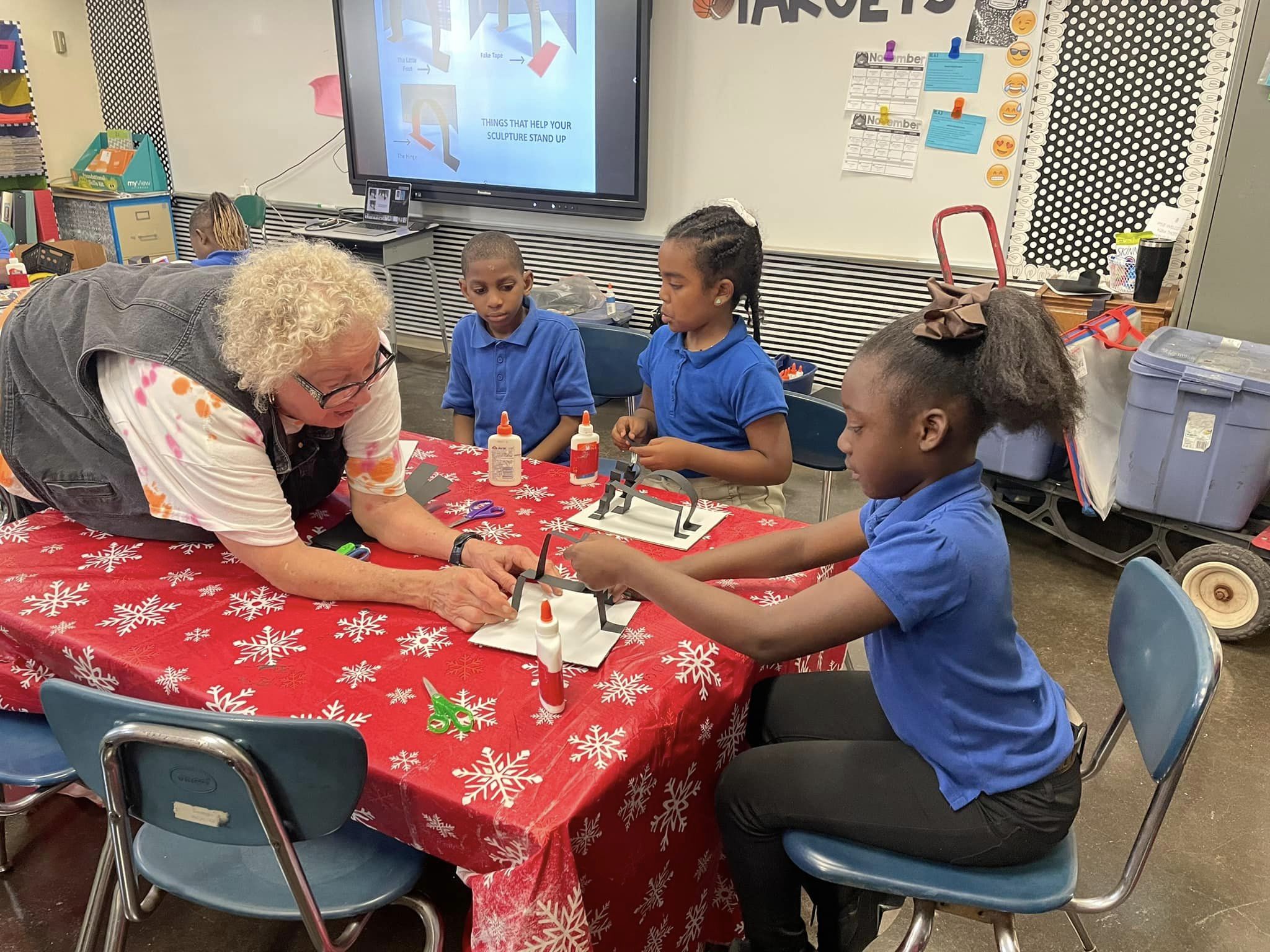Kay Thomas, TRAHC’s Visual Arts Teaching Artist, is a NATIONAL ...